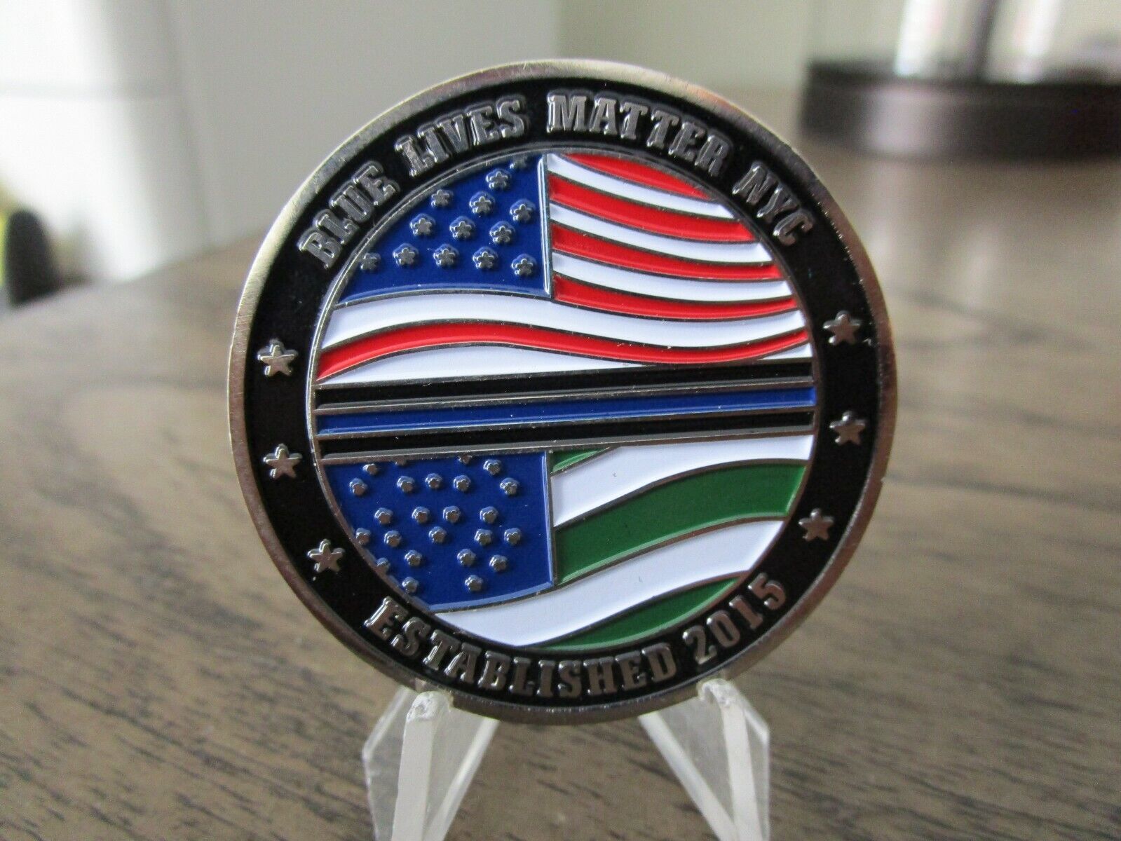 NYPD Blue Lives Matter Team Chloe Challenge Coin #740G - Challenge Coins