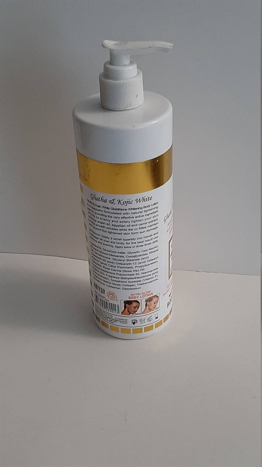 24k Gold nutri glow body lotion .500ml - Lightening Cream
