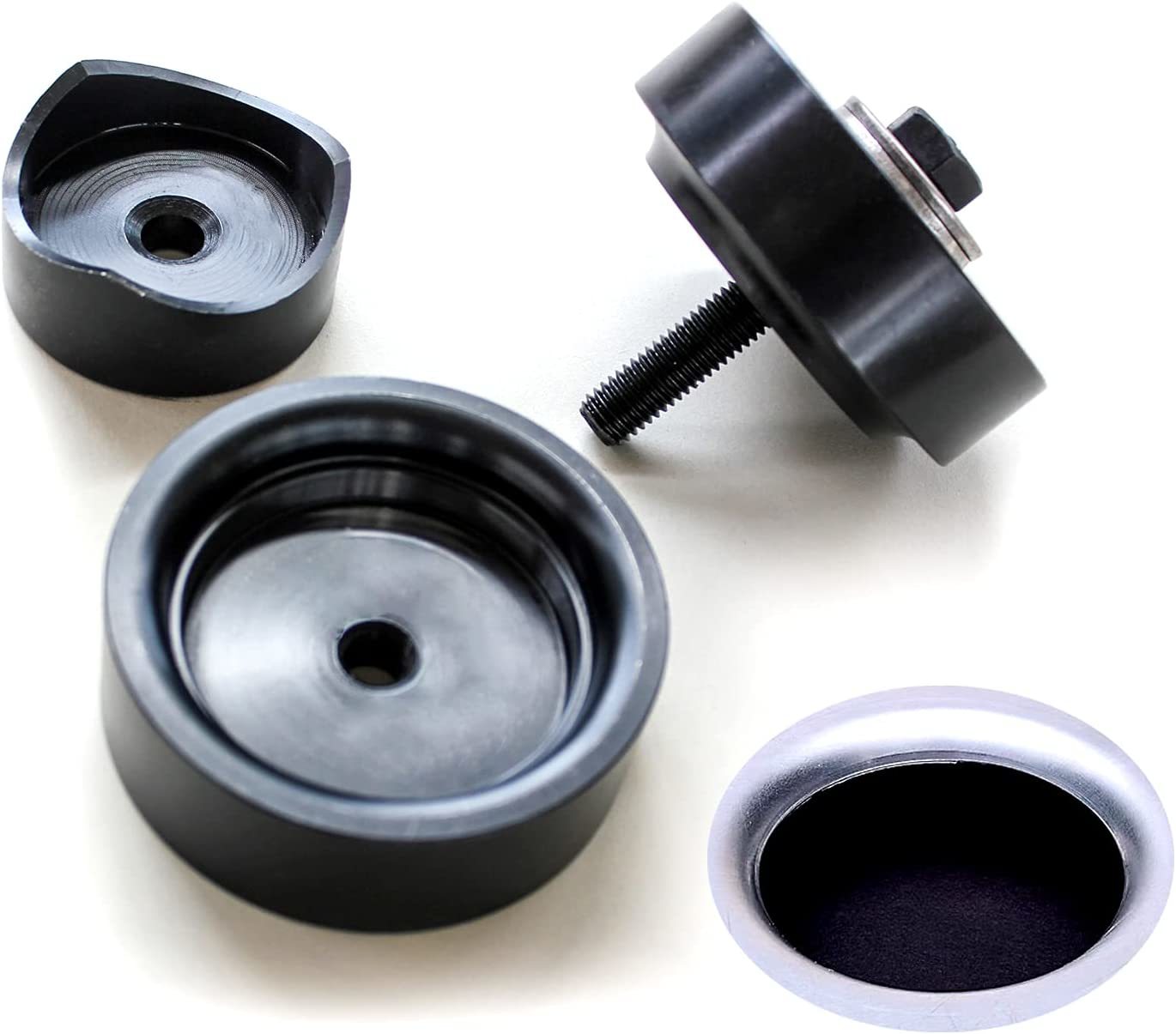 LOUDERLUN Hole Punch & Flare Tool Dimple Plate Dies in Black, inches ...