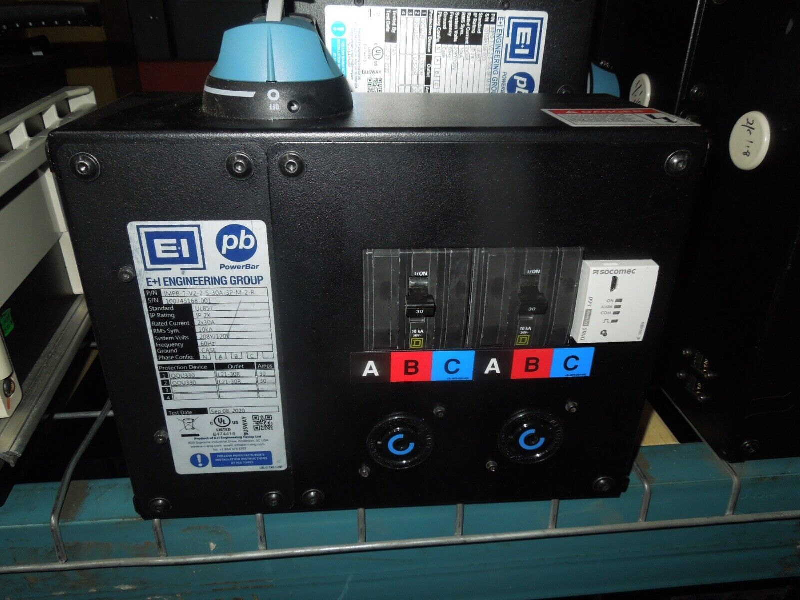E+I Engineering Group iMPB Tapoff IMPB-T-V2-2-S-30A-3P-M-2-R (2)-30A 3p ...