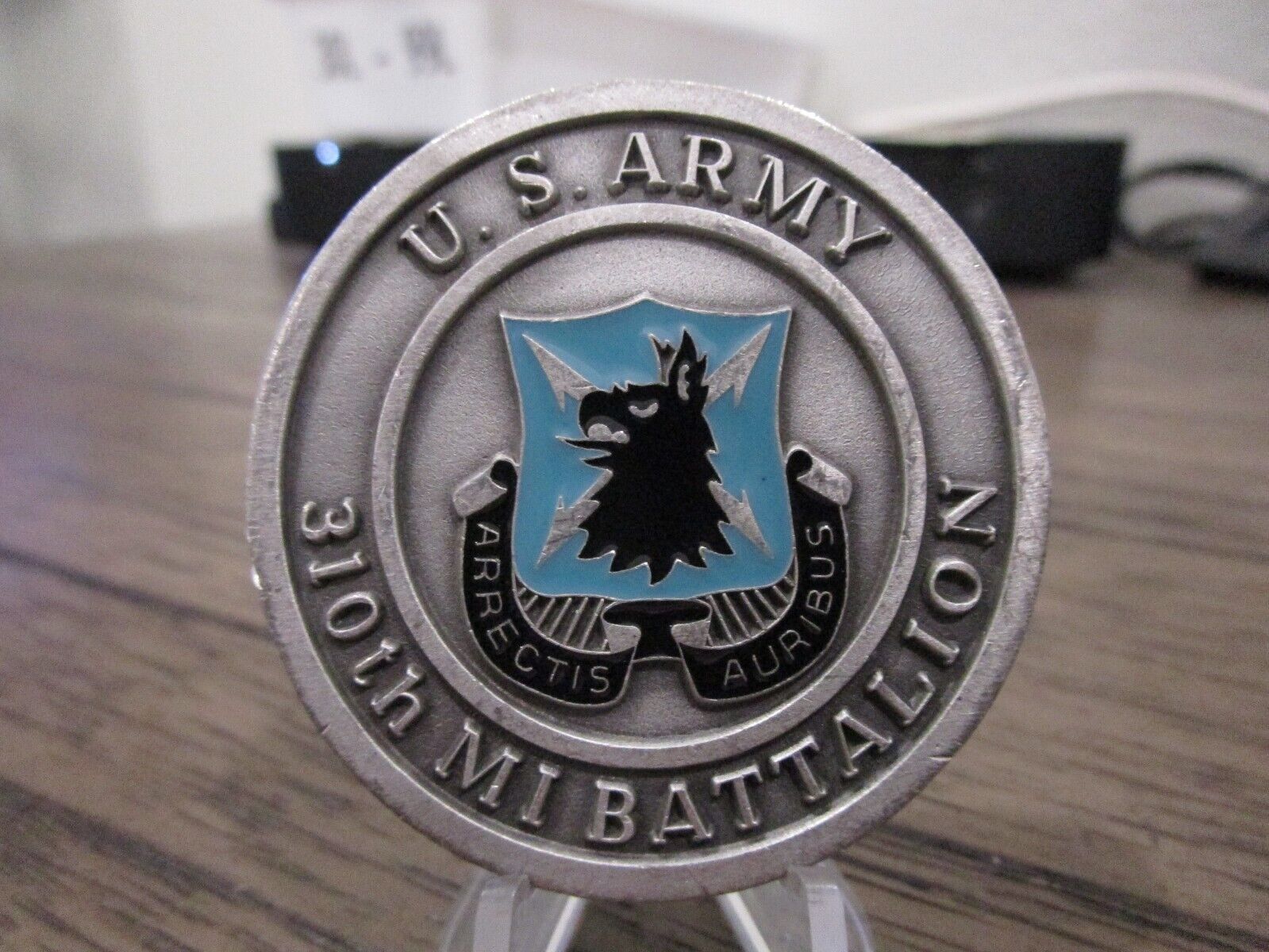 US Army 310th Military Intelligence Battalion Commanders Challenge Coin ...