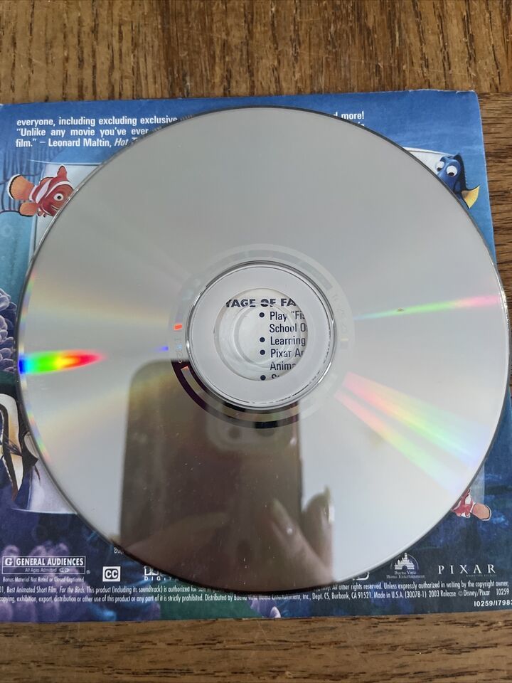 Finding Nemo Nemos Underwater World Of Fun PC Cd Rom - Video Games