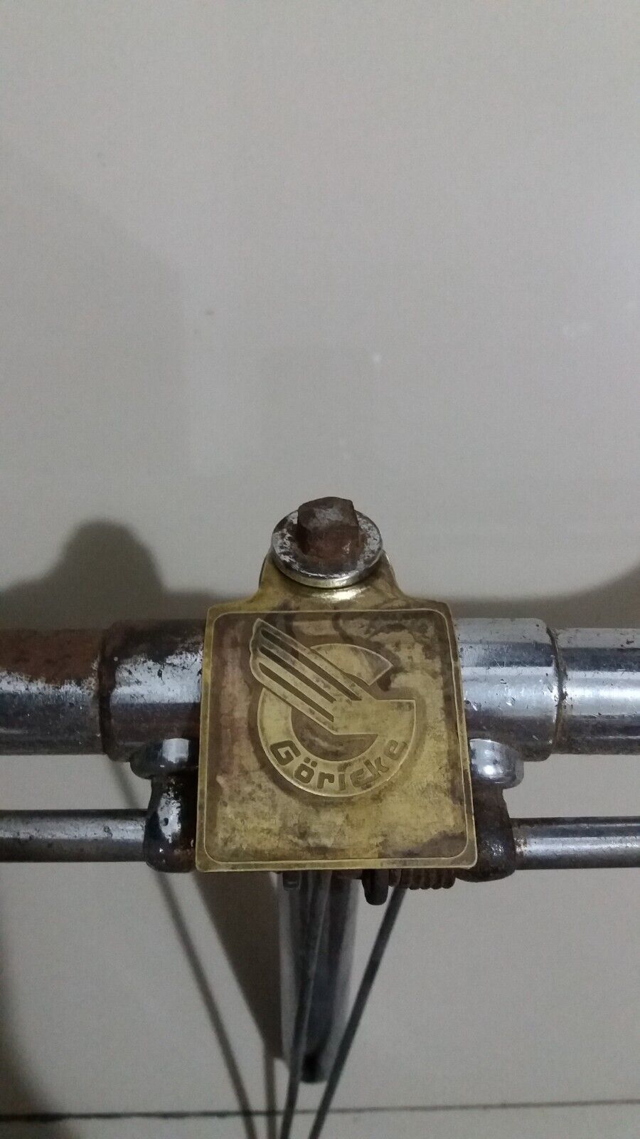 For Handlebar stem emblem GAZELLE Emblem Badge For Vintage Bicycle ...