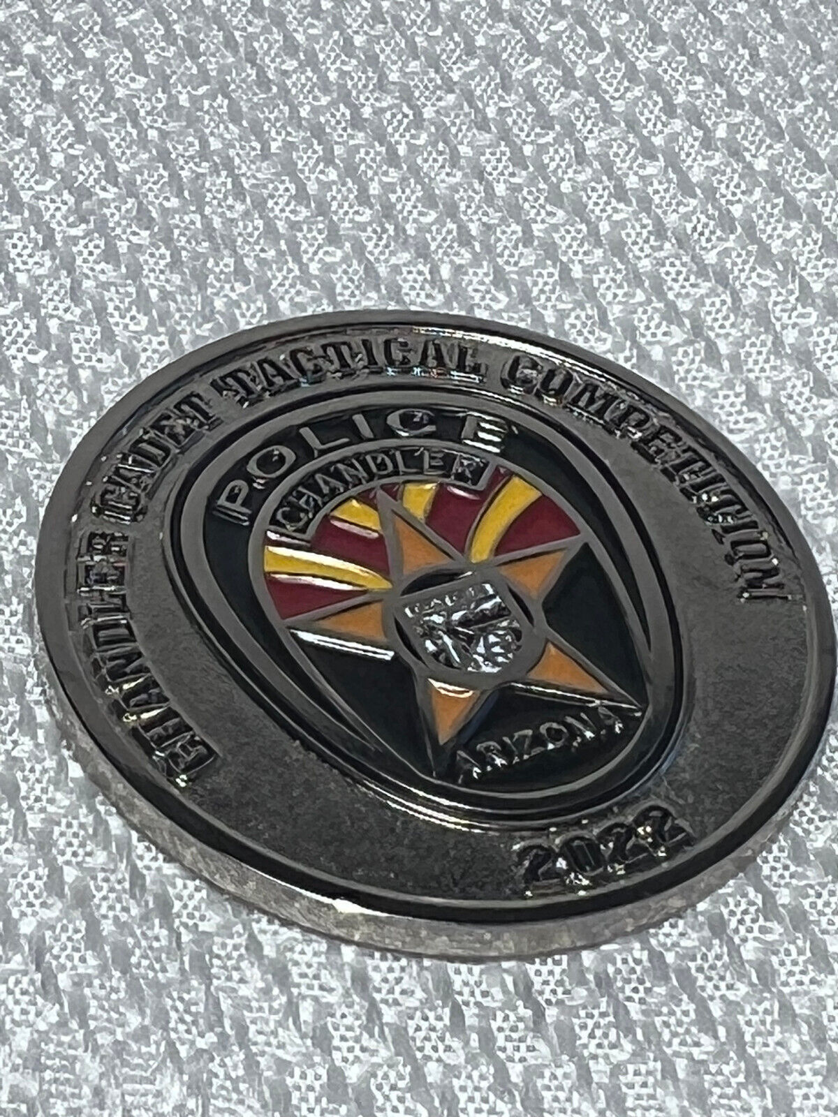 Chandler Cadet Tactical Competetion Police Arizona Lion Challenge Coin ...