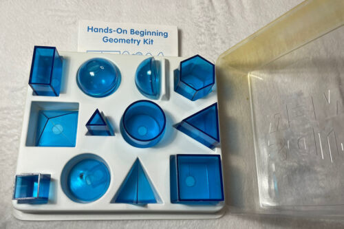 Learning Resources Trans. Power Solids 12 geometric shapes Teachers ...