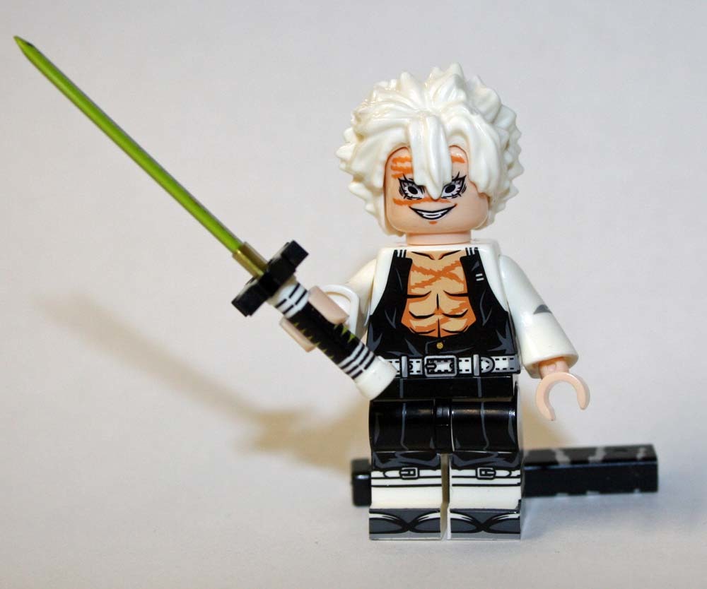 Minifigure Shinazugawa Sanemi Demon Slayer Cartoon Tv Show Anime Toys ...