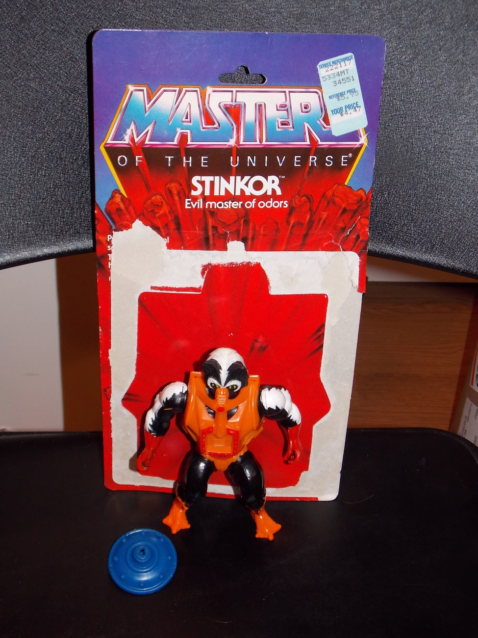Vintage 1984 Masters Of The Universe Stinkor Figure Complete With ...