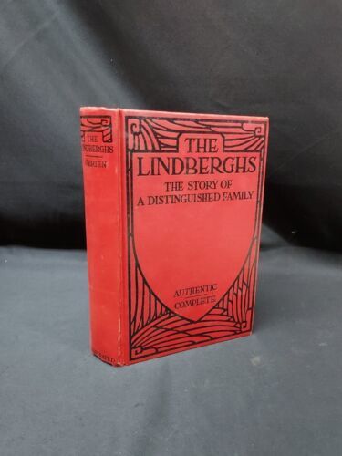 OLD The Lindberghs BOOK by O’Brien PLANES PILOTS 1935 HISTORY First ...