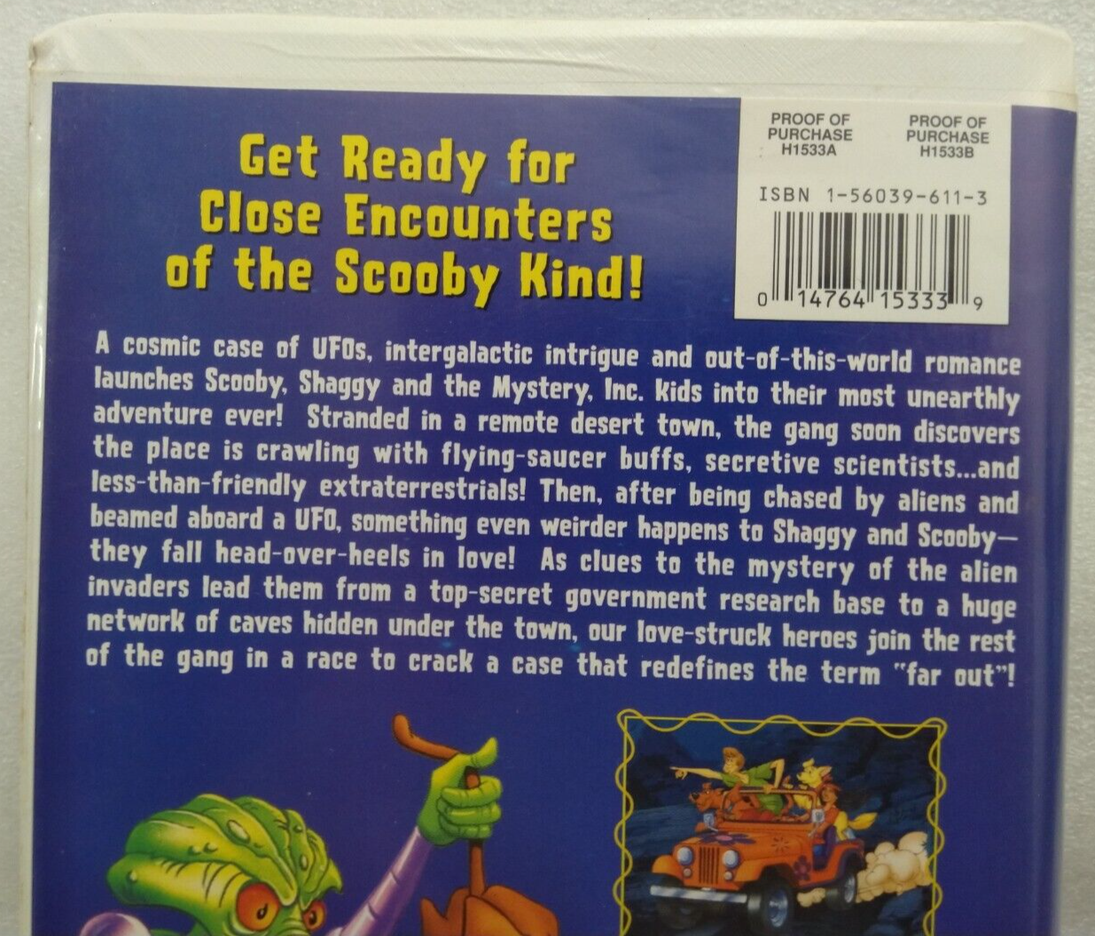 VHS Scooby-Doo and the Alien Invaders (VHS, 2000, Warner Brothers ...