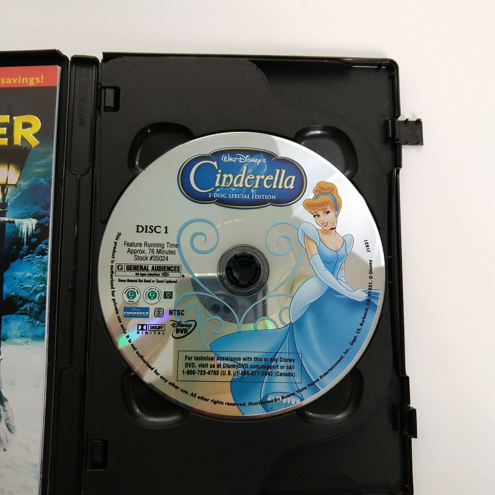 Walt Disney Cinderella 2 Disc Special Edition DVD - DVDs & Blu-ray Discs