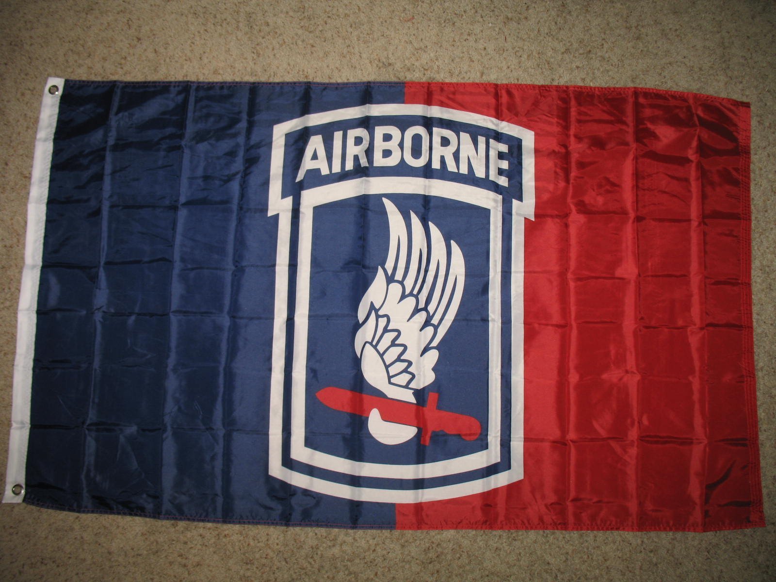 173rd Airborne Brigade Combat Team Sky Soldiers 3x5 Flag Banner ...