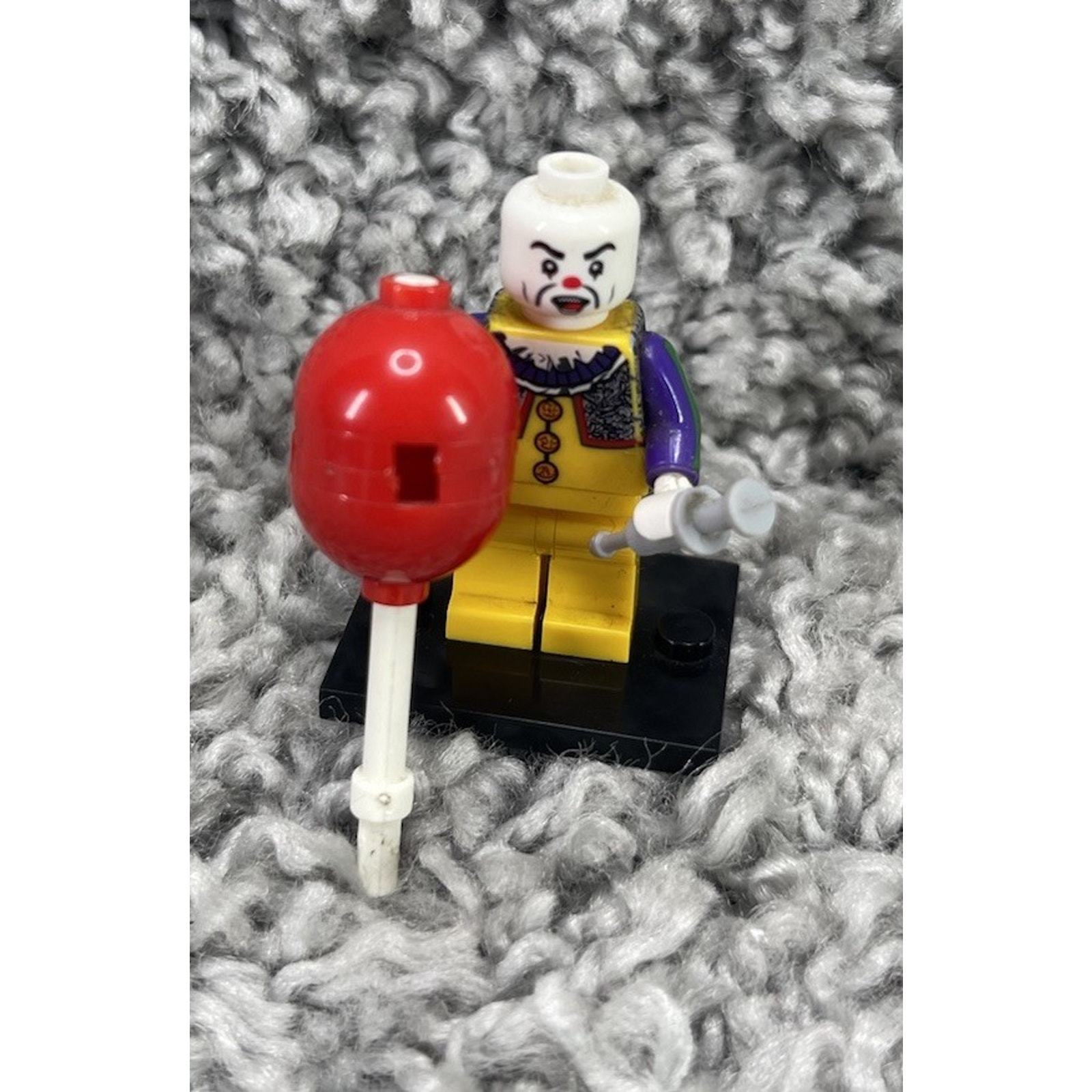 Pennywise Lego Figure Custom Movie It Clown Scary Horror - Building Toy ...