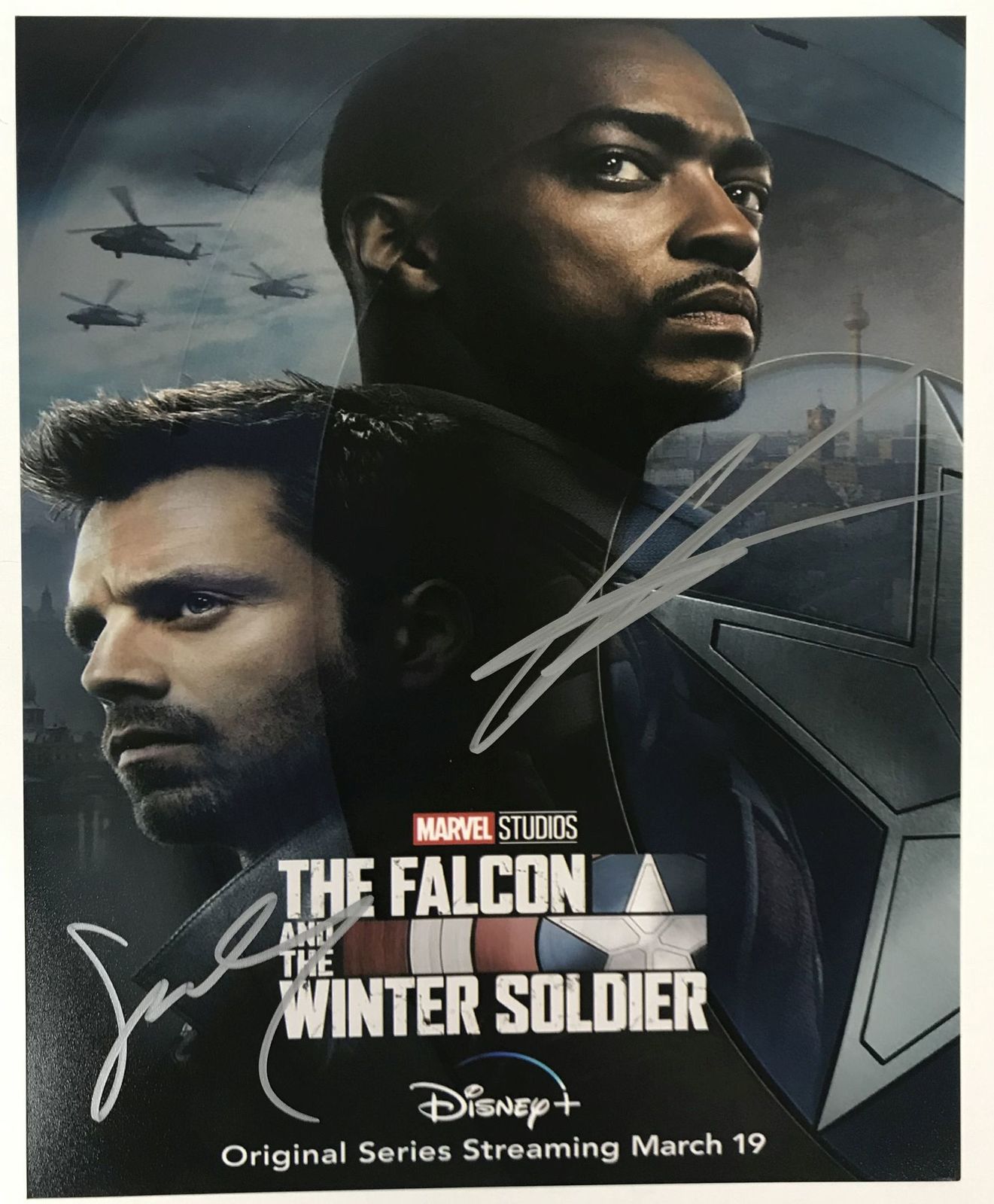 Anthony Mackie & Sebastian Stan Signed and similar items