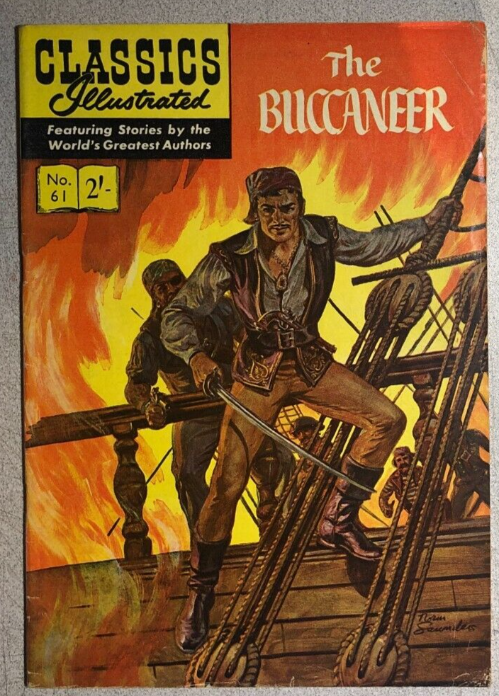 Classics Illustrated #61 The Buccaneer (Hrn and similar items