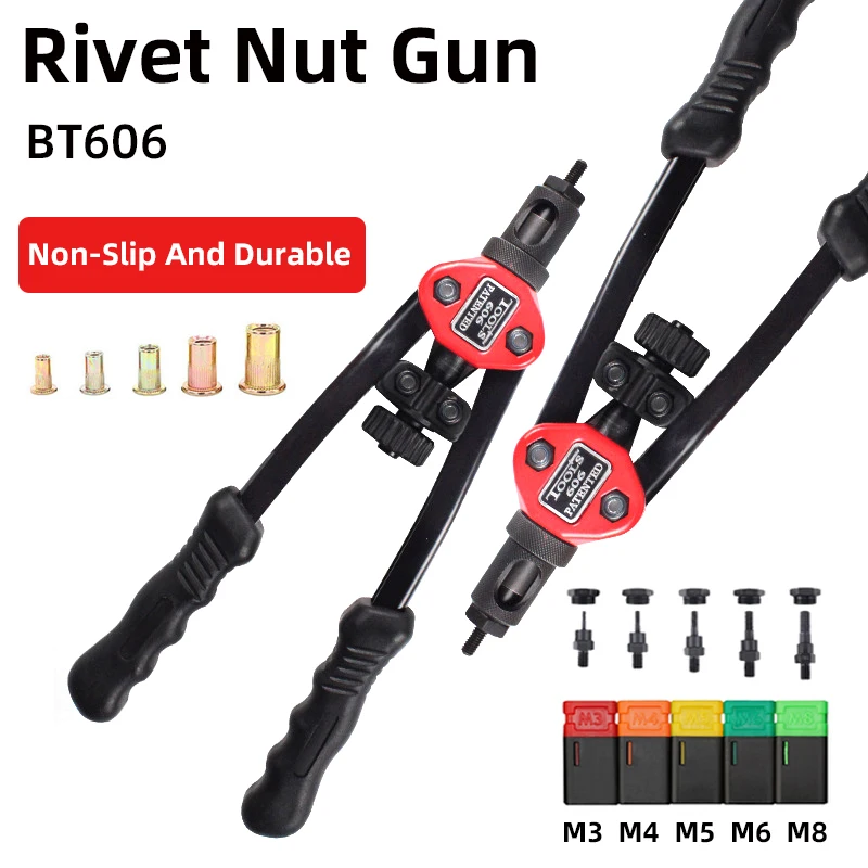 Hand Threaded Rivet Nut BT-606 Manual and 50 similar items