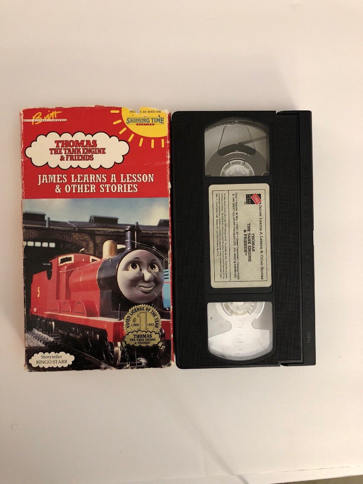 Raro Thomas The Tank Engine & Friends Giacomo Learns A Lesson-Vhs ...