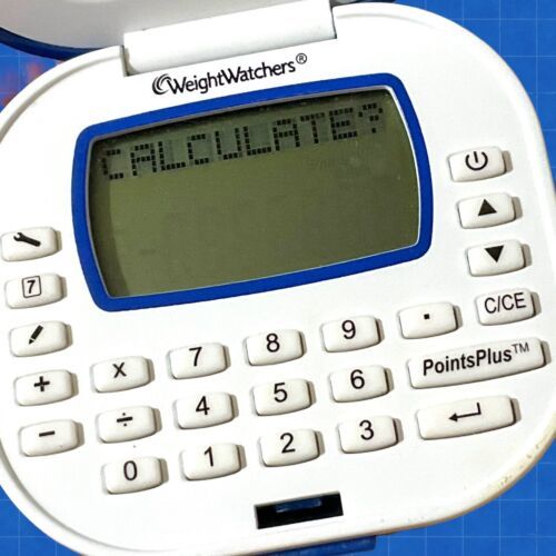 Weight Watchers Points Plus Calculator Daily Weekly Tracker Blue Tested ...