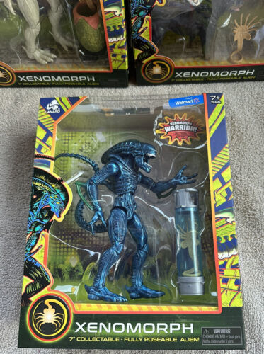 3 Xenomorph 7” Poseable Aliens Action and 50 similar items