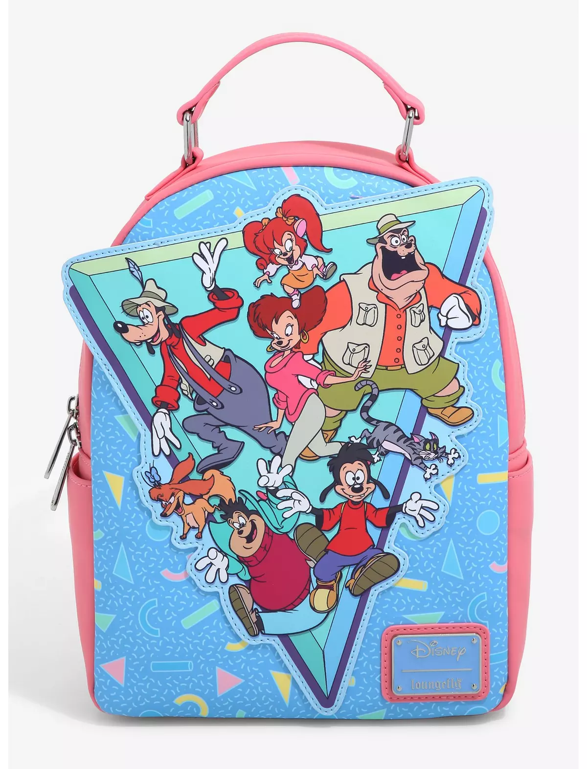 Loungefly Disney Goofy Goof Troop Group Portrait Mini Backpack - Women ...