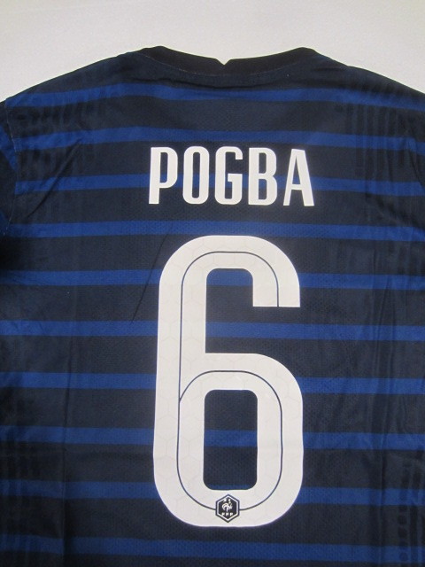 Paul Pogba #6 France Euro 20/21 Match Slim Blue Home Soccer Jersey 2020 ...