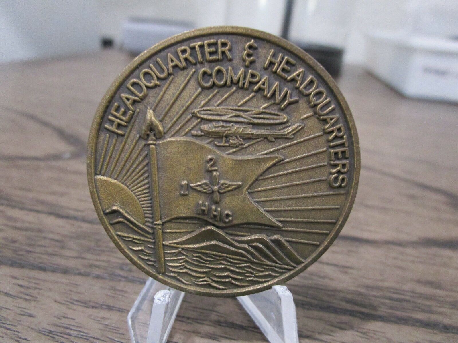 US Army HHC 2-1 Headquarters & Headquarters Company Challenge Coin ...