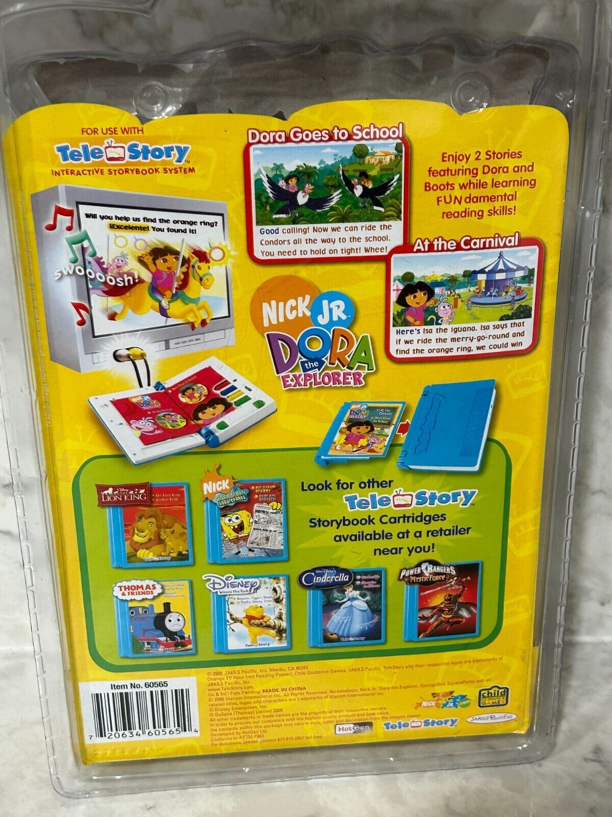 Tele Story Interactive Storybook Nick Jr Dora the Explorer Book ...