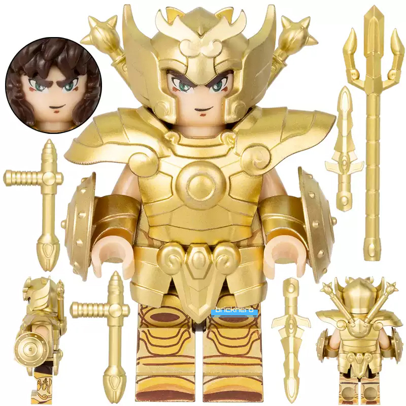 Libra Dohko Saint Seiya Knights of the Zodiac Lego Minifigure Brick ...