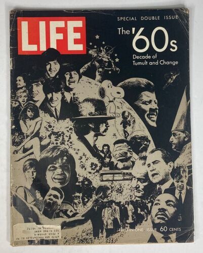 VTG Life Magazine December 26 1969 The Decades of the 60's Special ...