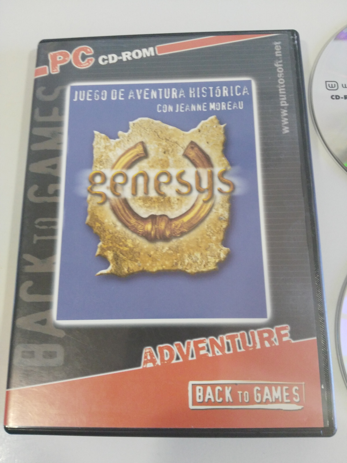 Genesys Historical Adventure Game for PC 2 x CD-ROM in Spanish Jeanne ...