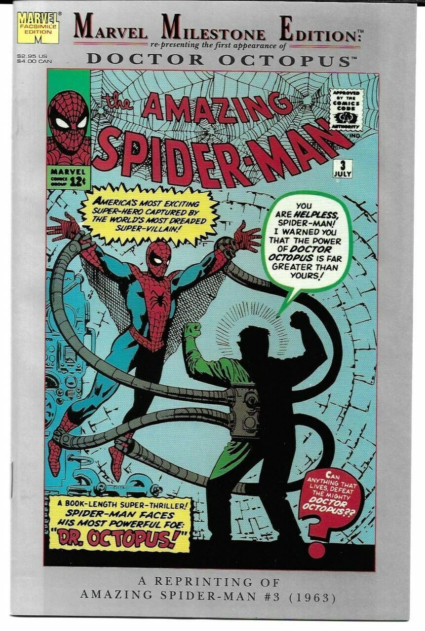 MARVEL MILESTONE EDITION AMAZING SPIDER-MAN #003 (MARVEL 1995) - Comic ...