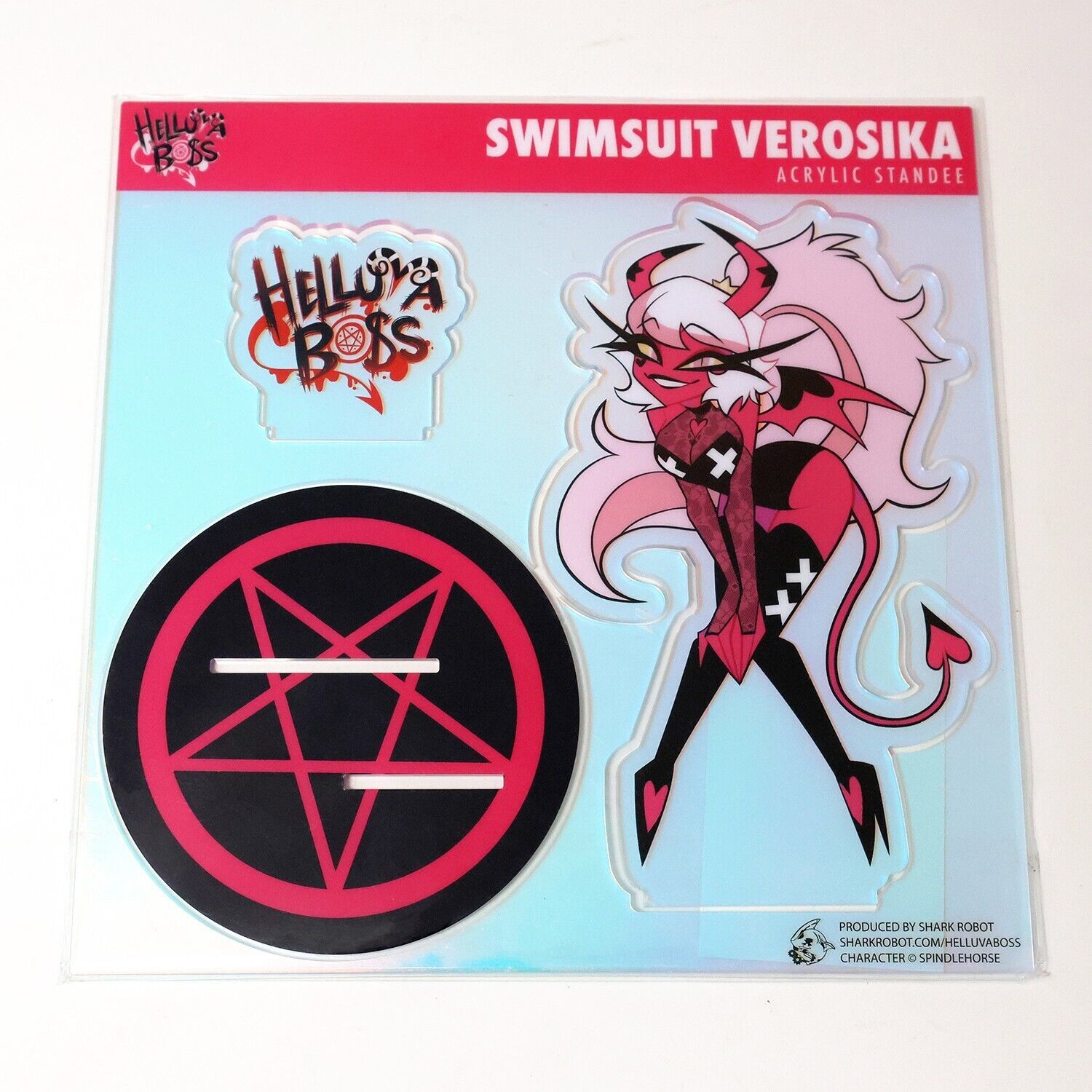 Helluva Boss Swimsuit Verosika 2024 Limited Edition Rainbow Acrylic ...