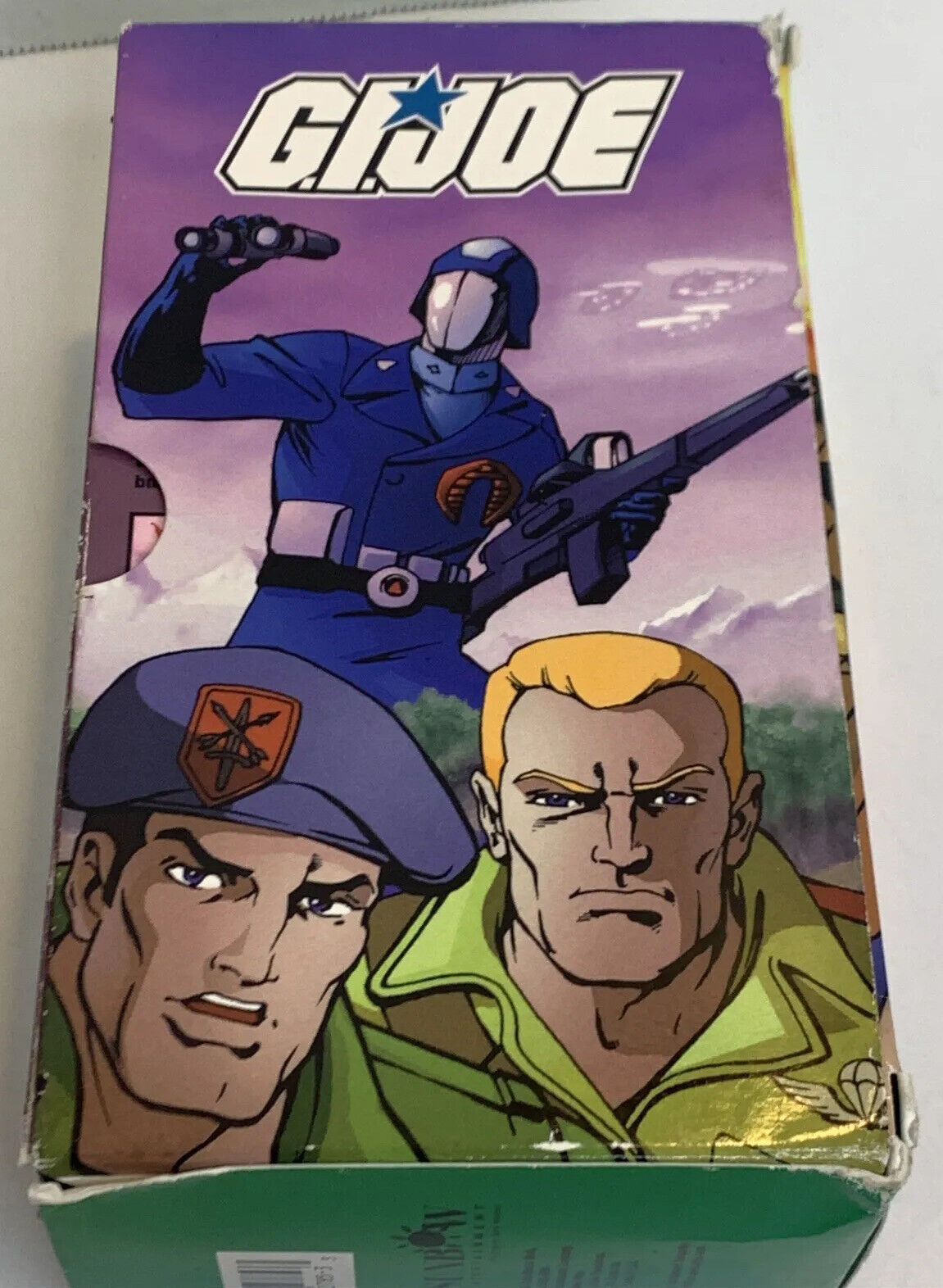 GI Joe Cartoon VHS Set Kid Rhino Releases Volumes 4 5 & 6 Videotape ...