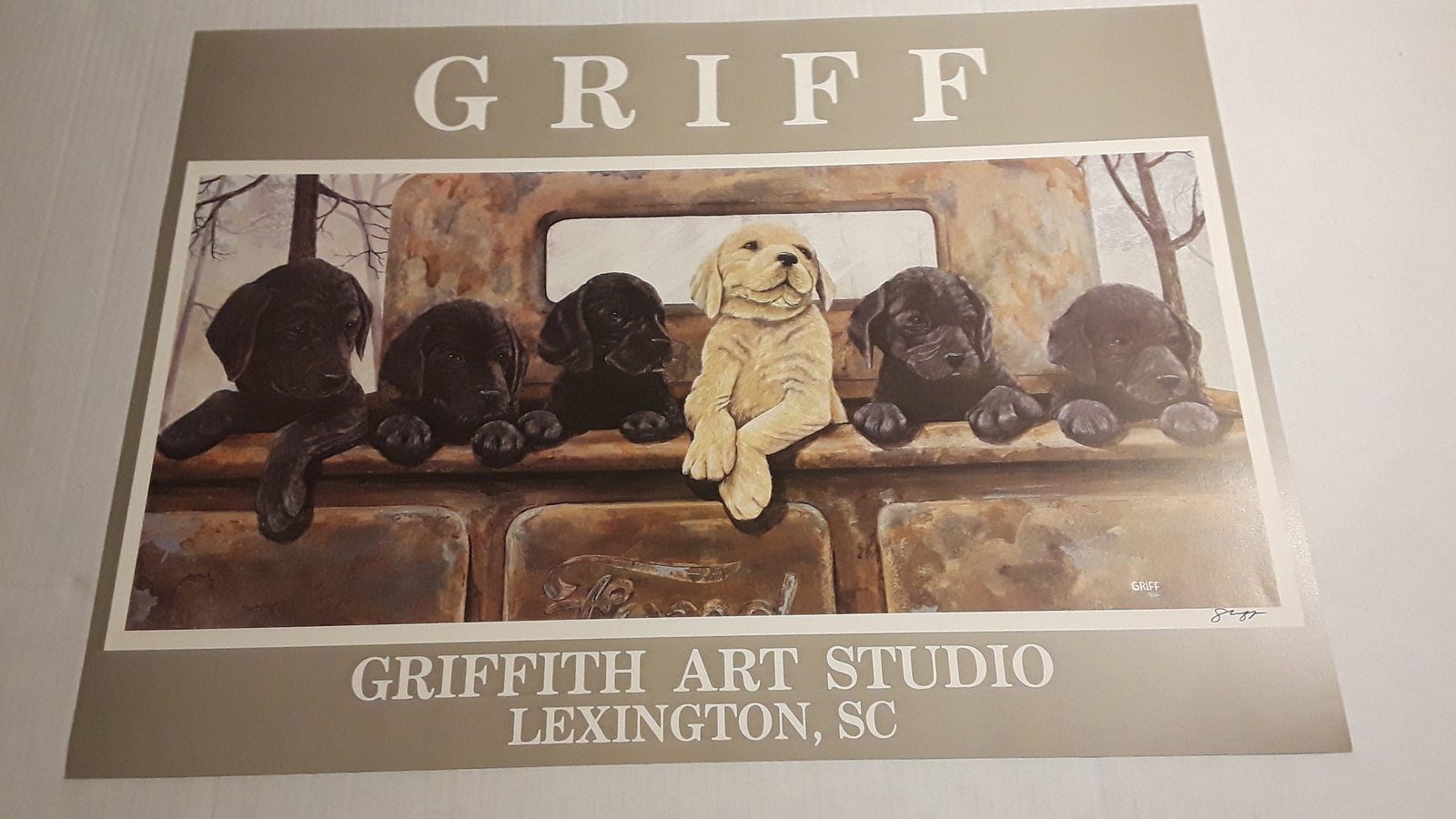 GRIFF , GRIFFITH ART STUDIO POSTER - Art Posters