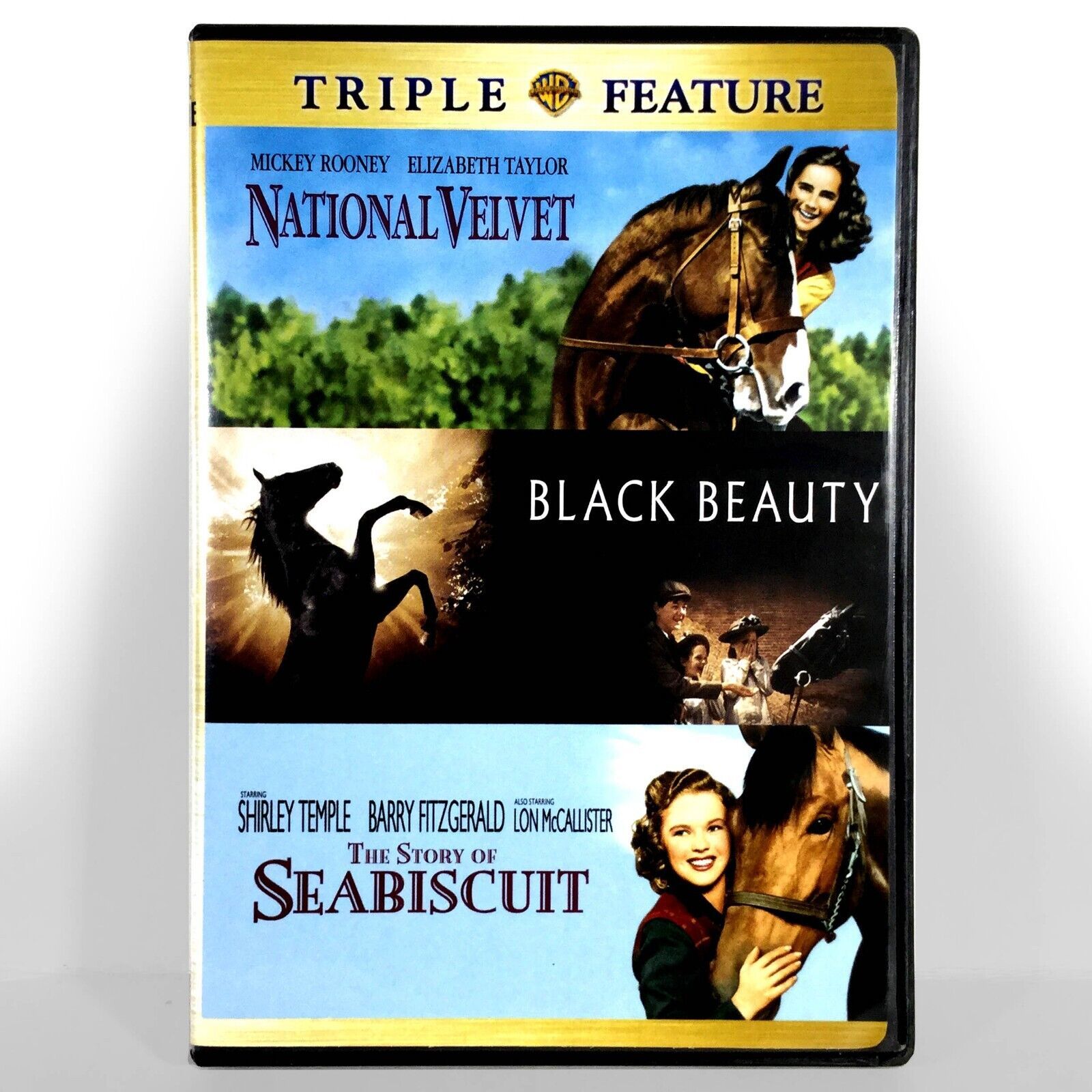National Velvet / Story of Seabiscuit / Black Beauty (2-Disc DVD, 1944 ...