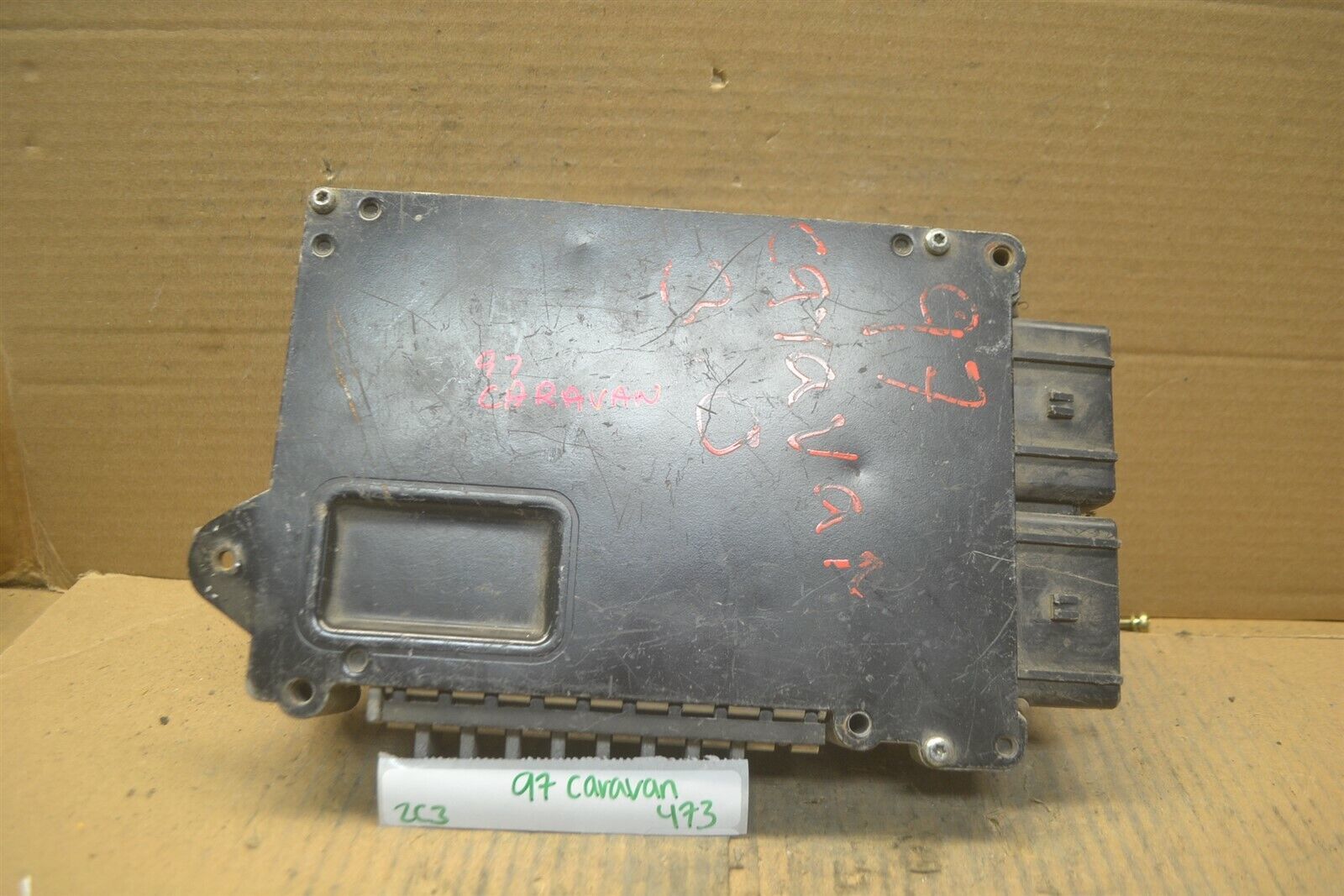 97 Dodge Caravan 3.0L Engine Control Unit ECU P04727203AE Module 473 ...