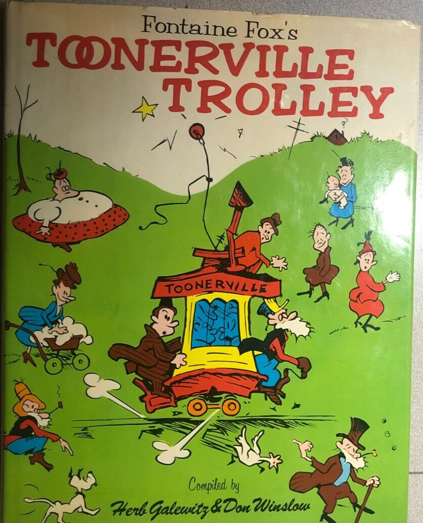 TOONERVILLE TROLLEY Fontaine Fox comic strips (1972) Weathervane ...