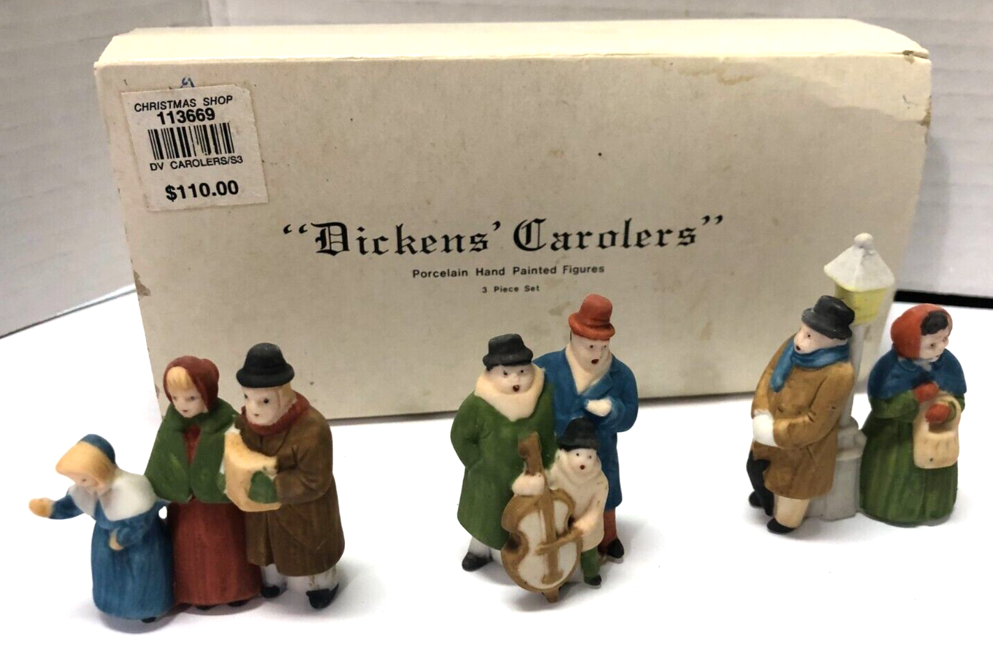 Dept 56 Rare Dickens Village Carolers 3 Pc and 49 similar items