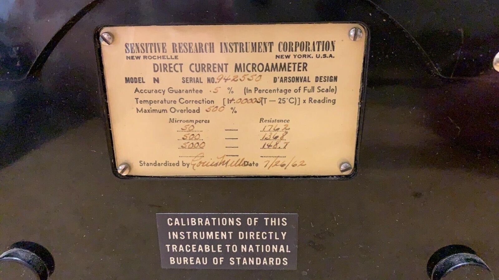 Diamond Pivoted Microamperes Direct Current and 50 similar items