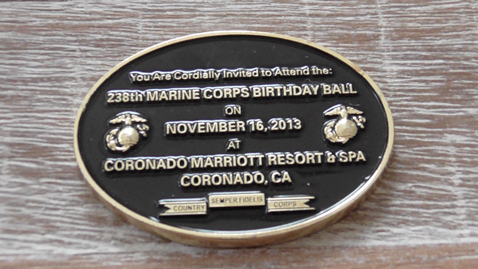 USMC 4th Light Armored Reconnaissance BN 238th Birthday Ball Challenge ...
