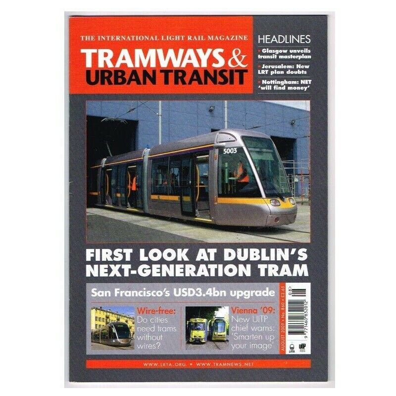 Tramways & Urban Transit Magazine August 2009 mbox2671 First look at ...