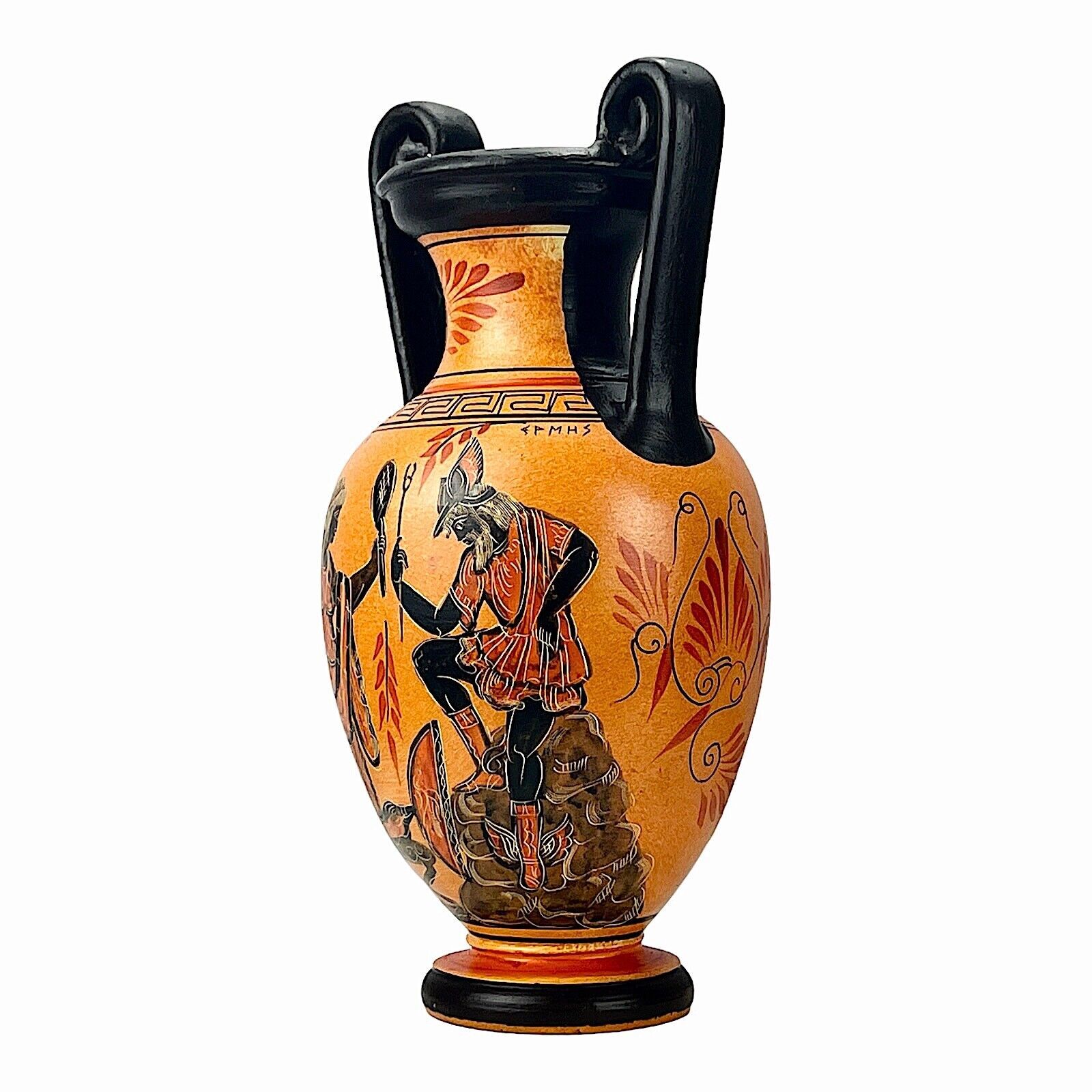 Greek Goddess Aphrodite & God Hermes Vase Pot Ancient Greek Ceramic ...