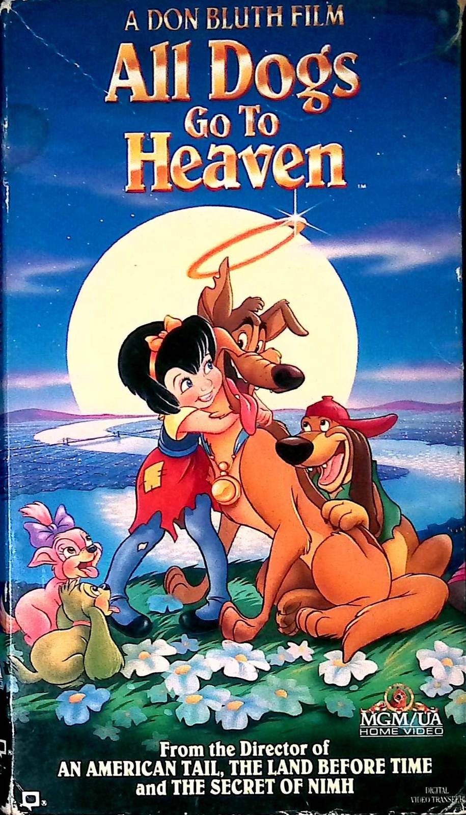 All Dogs Go To Heaven [VHS 1990] 1989 Loni Anderson, Burt Reynolds / Don Bluth - VHS Tapes