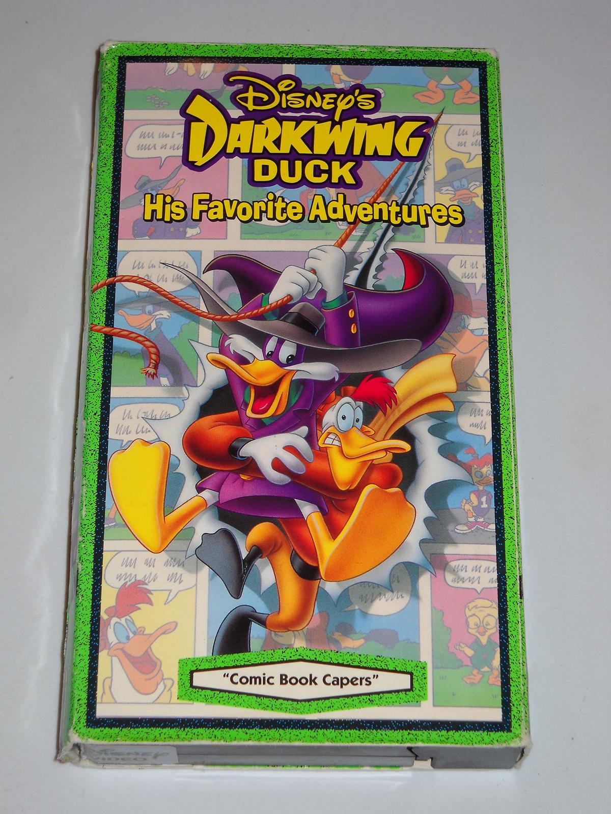 Darkwing Duck - Comic Book Capers [VHS] [VHS Tape] - DVDs & Blu-ray Discs