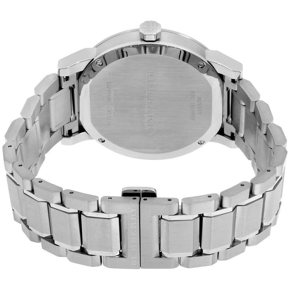 Burberry Men's Swiss Stainless Steel Bracelet Watch 42mm BU9901 ...