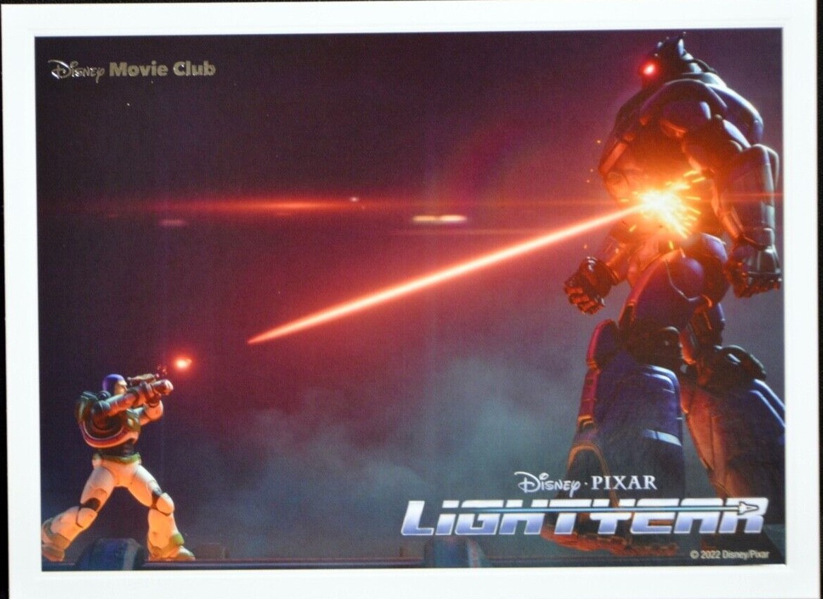 *Lightyear Lithograph Disney Movie Club Exclusive 2022 Pixar NEW ...