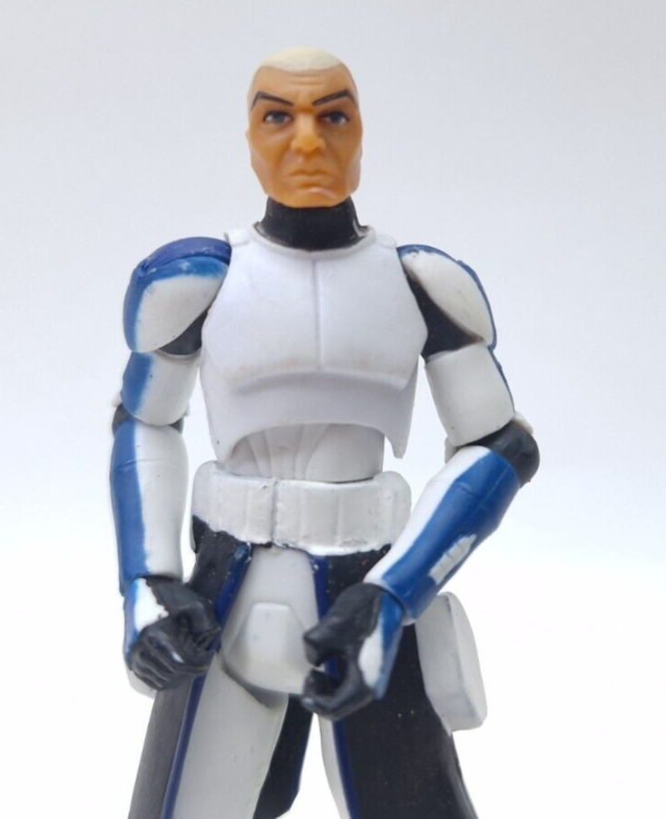 Star Wars The Clone Wars Captain Rex 2008 Hasbro 3.75" Figure - Action ...