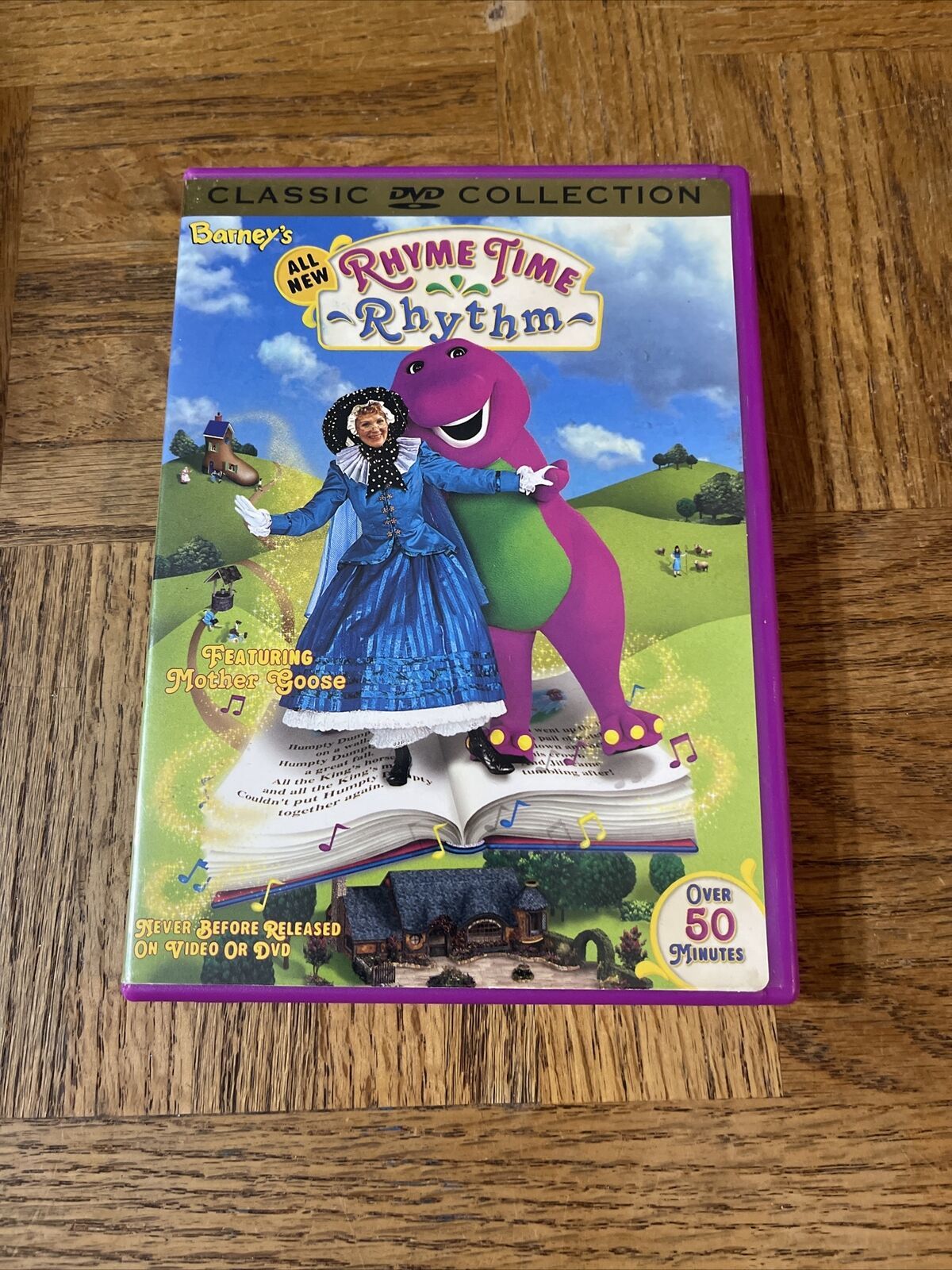 Barney Rhyme Time Dvd Rare Vintage Ships N 24 Hours Dvds And Blu Ray Discs