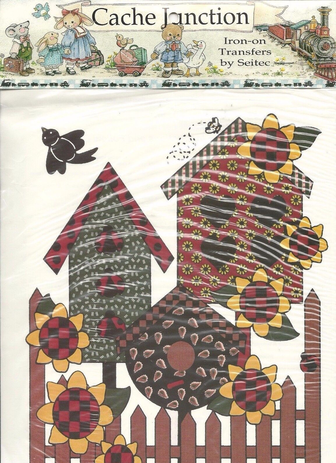 Cache Junction Dimensional Velour Iron-on Transfer For the Birds ...