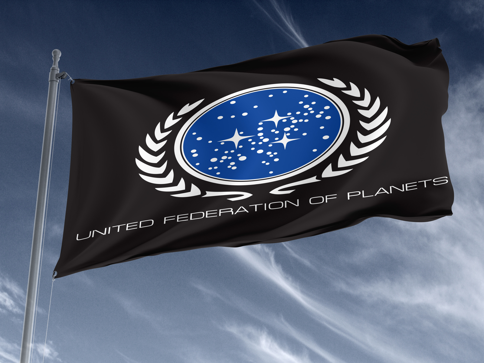 United Federation of Planets Flag 3x5 and similar items