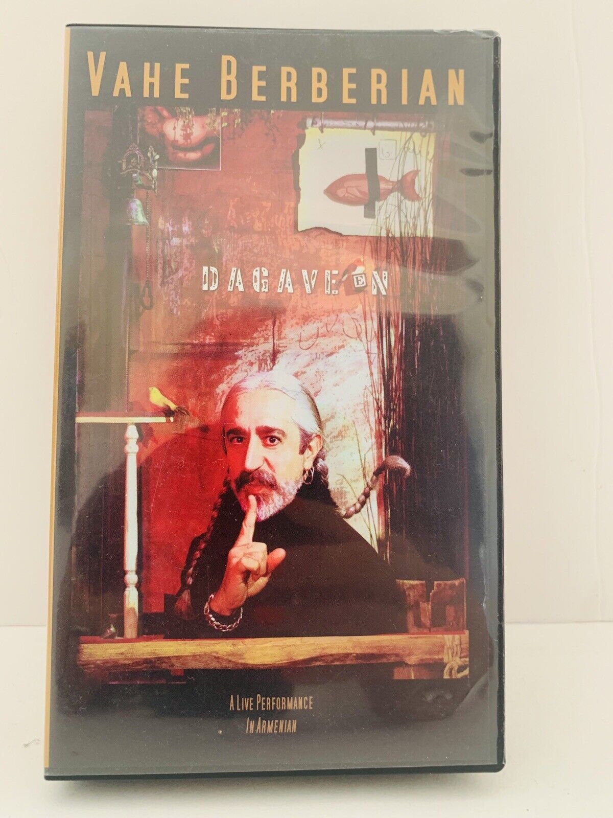 Dagaveon Vahe Berberian VHS *A Live Performance in Armenian* VHS - DVDs ...